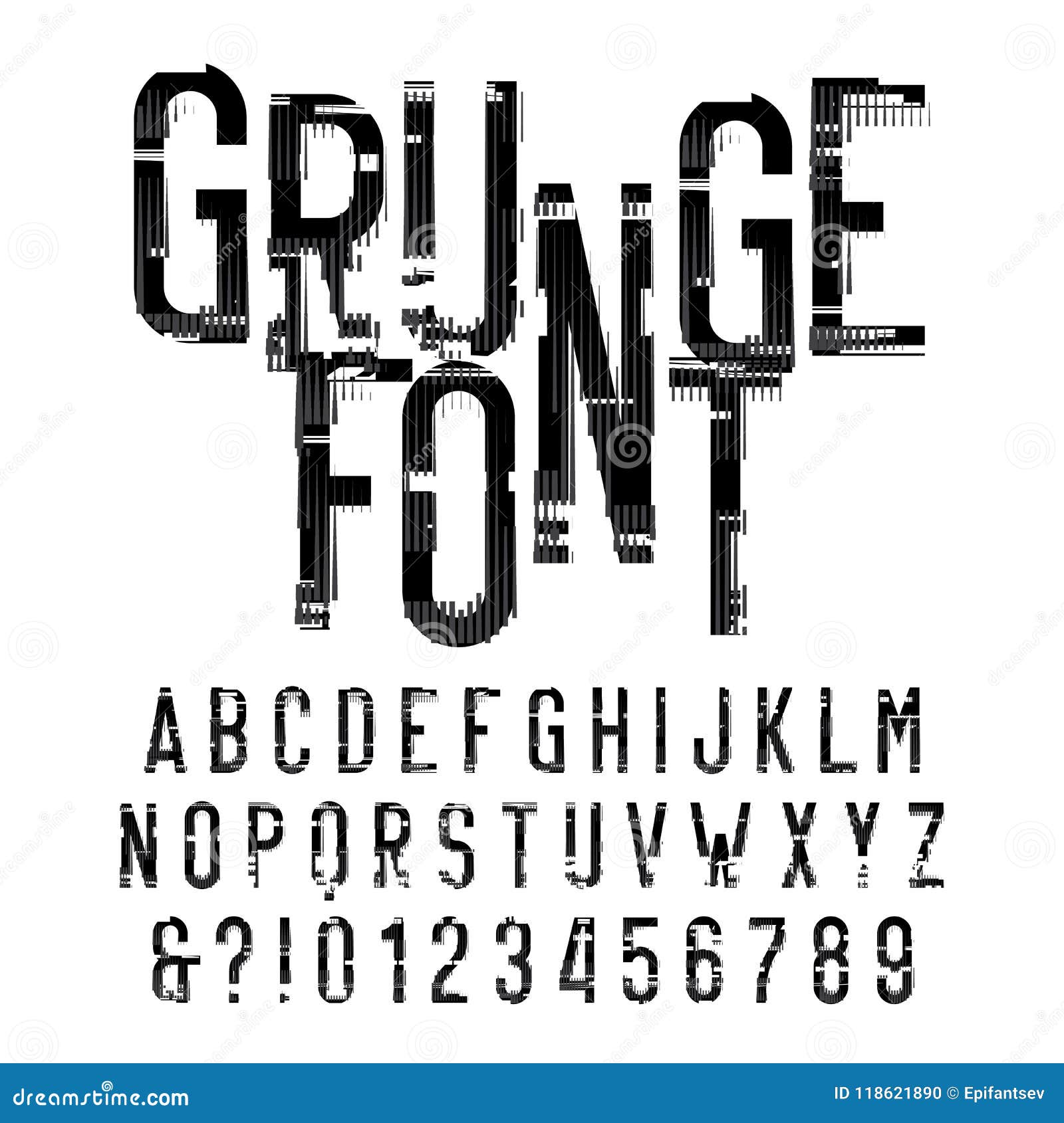 Grunge Font Alphabet Cartoon Vector | CartoonDealer.com #33705503 Grunge Font Alphabet Cartoon Vector | CartoonDealer.com #33705503