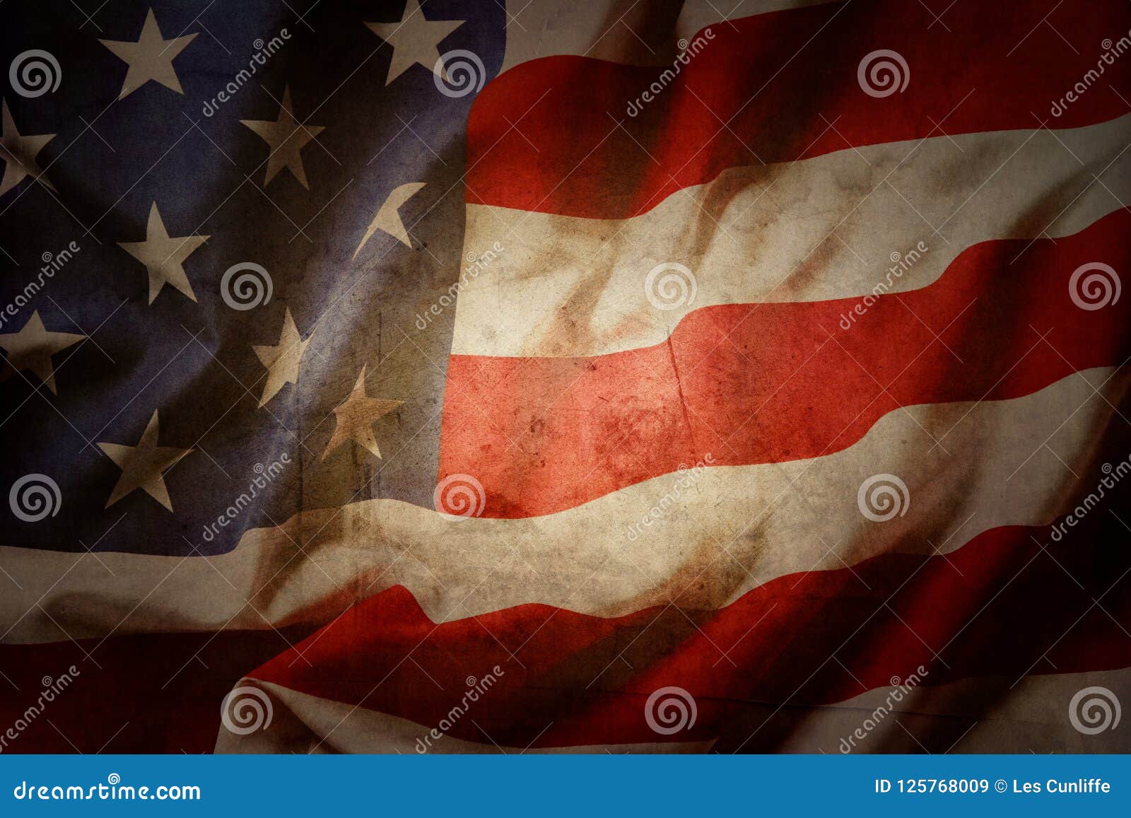 Grunge American flag stock image. Image of design, macro - 125768009