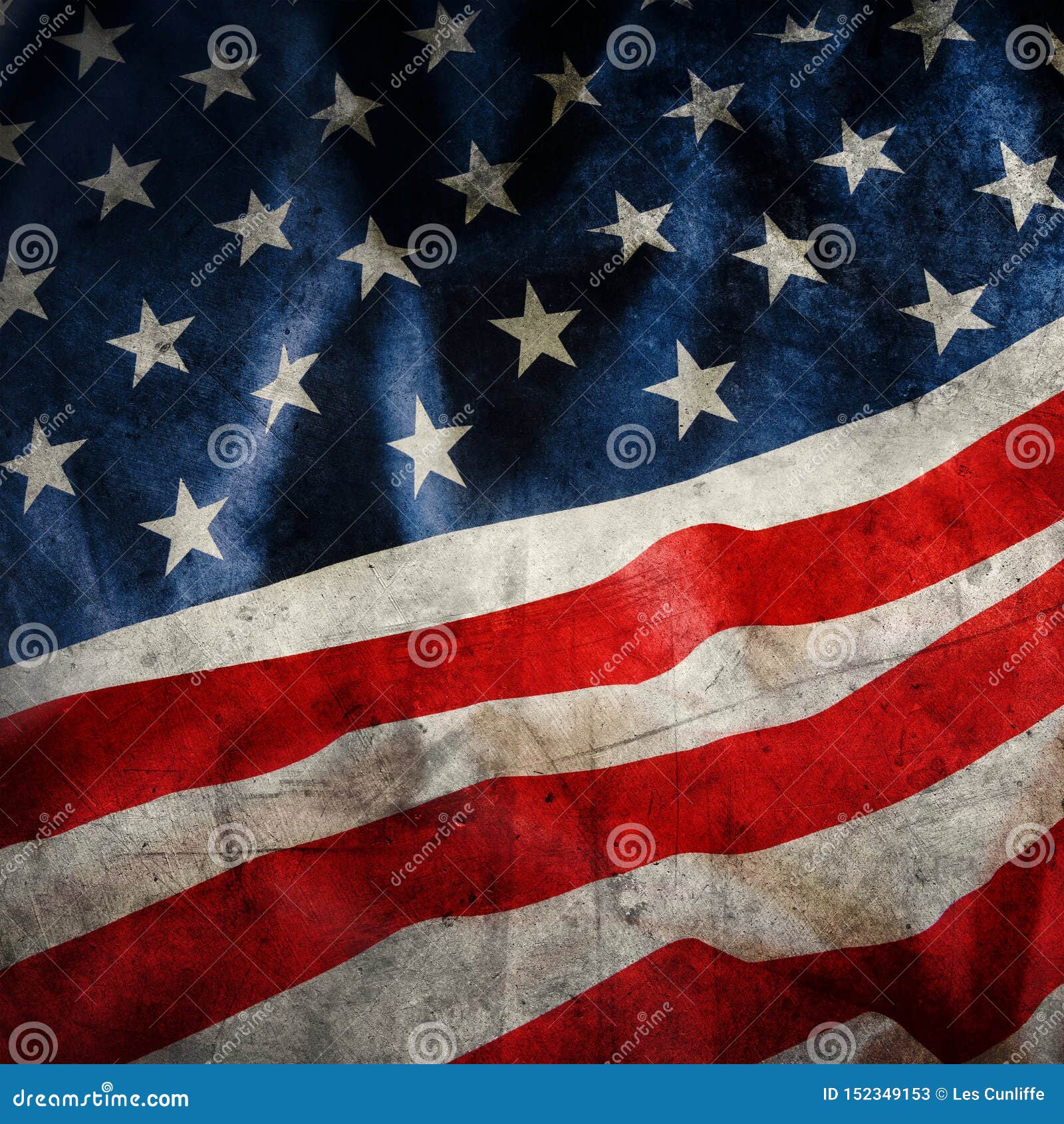 Grunge American flag stock image. Image of macro, detail - 152349153