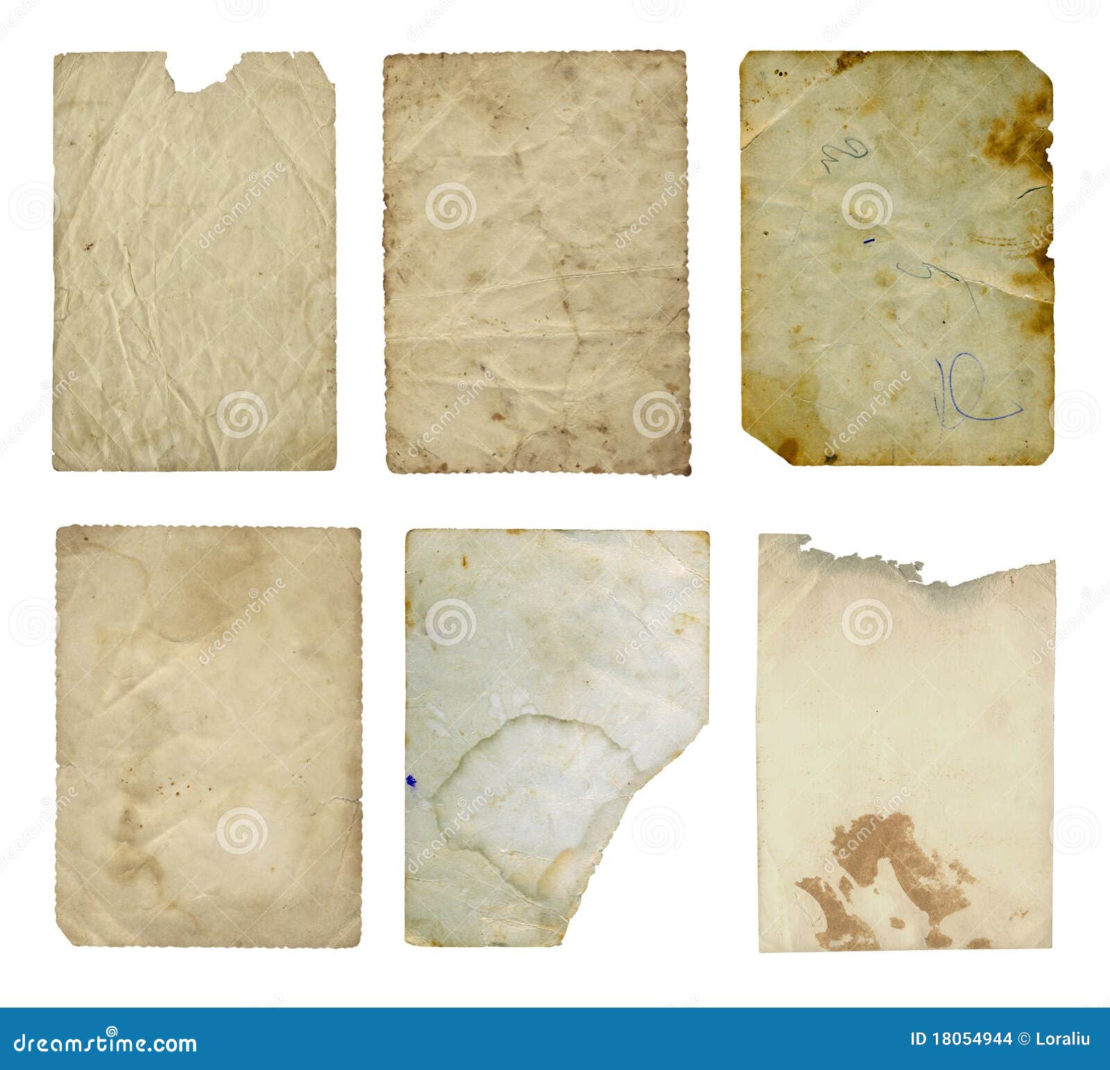 Grunge ancient used paper stock illustration. Illustration of ...