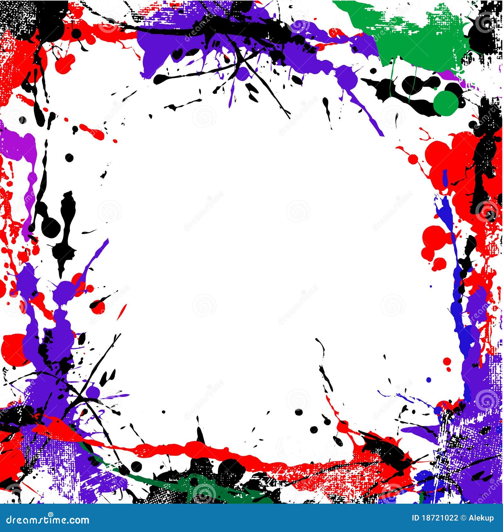 Grunge art frame stock vector. Illustration of abstract - 18721022