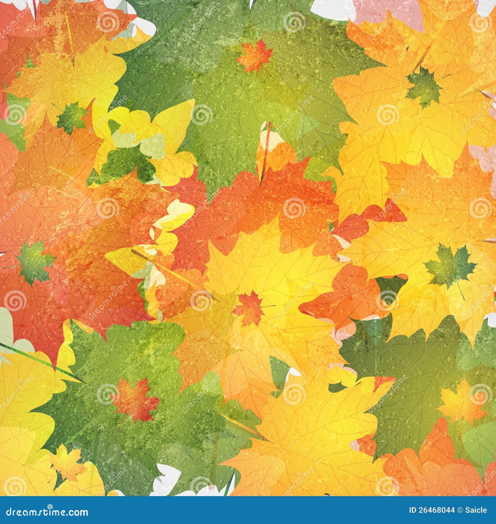 Grunge autumn background stock vector. Illustration of grunge - 26468044