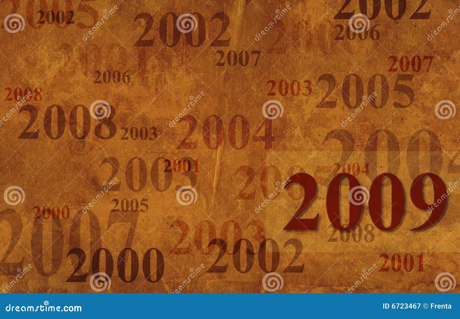 Grunge background - 2009 stock illustration. Illustration of holiday ...