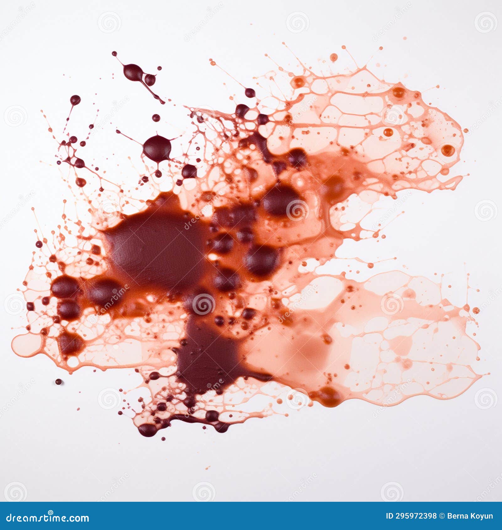 Grunge Background with Abstract Splatter and Drips Stock Illustration ...
