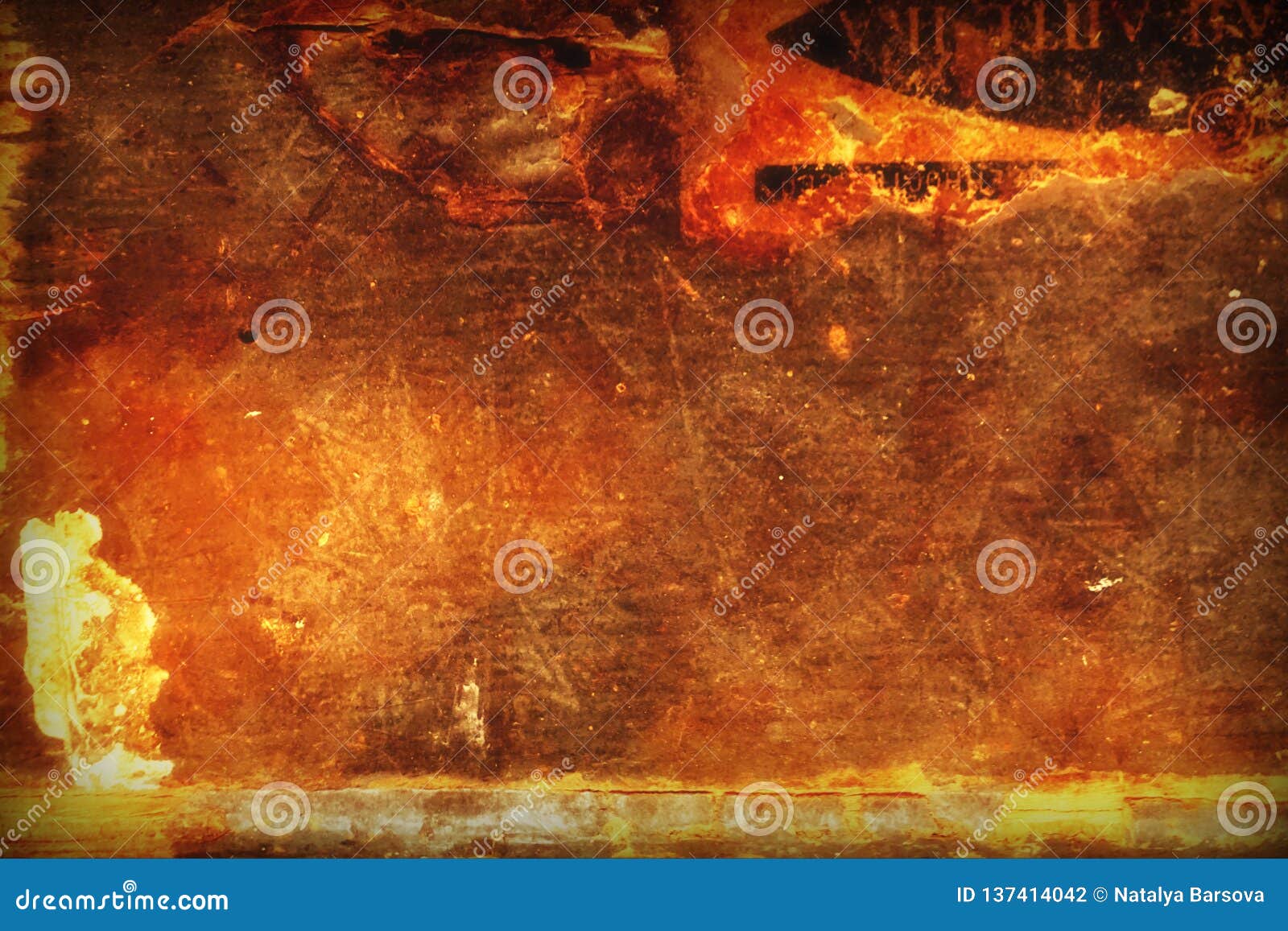 Grunge Background is an Ancient Magical Occult with a Polygonal Star ...