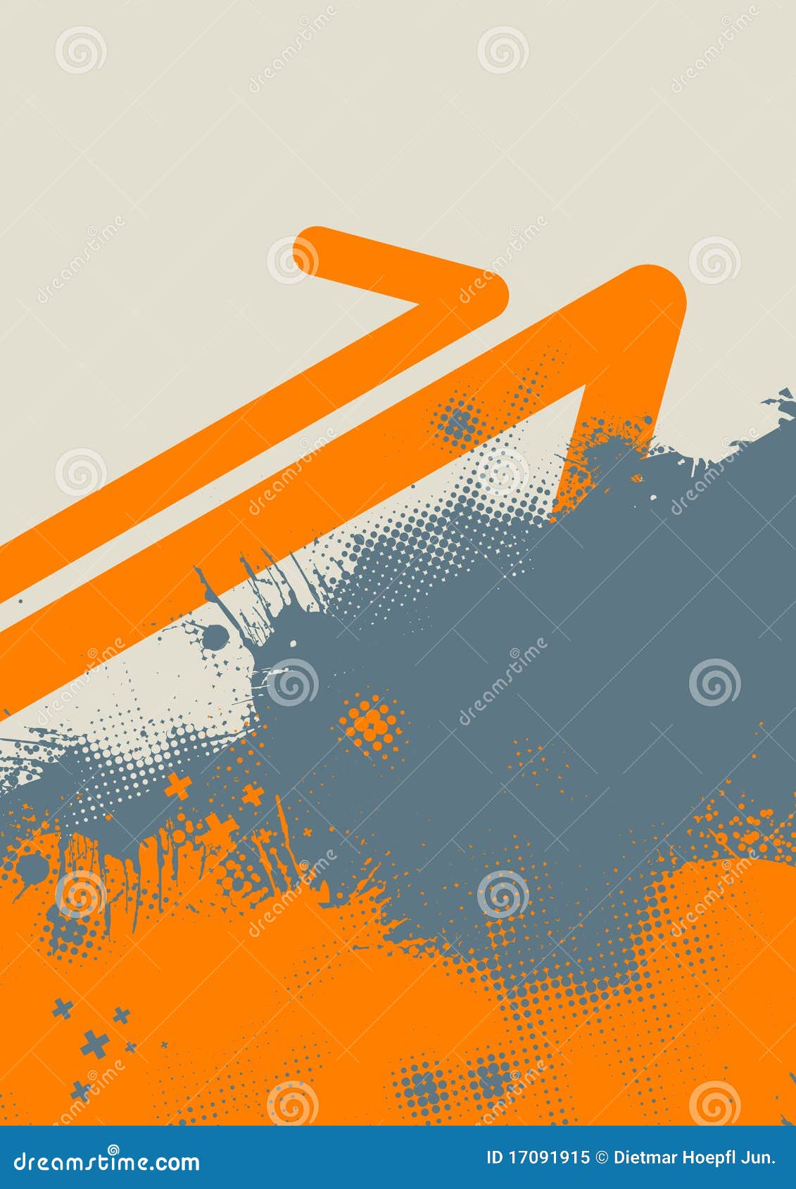 Grunge Background and Arrows Stock Vector - Illustration of background ...