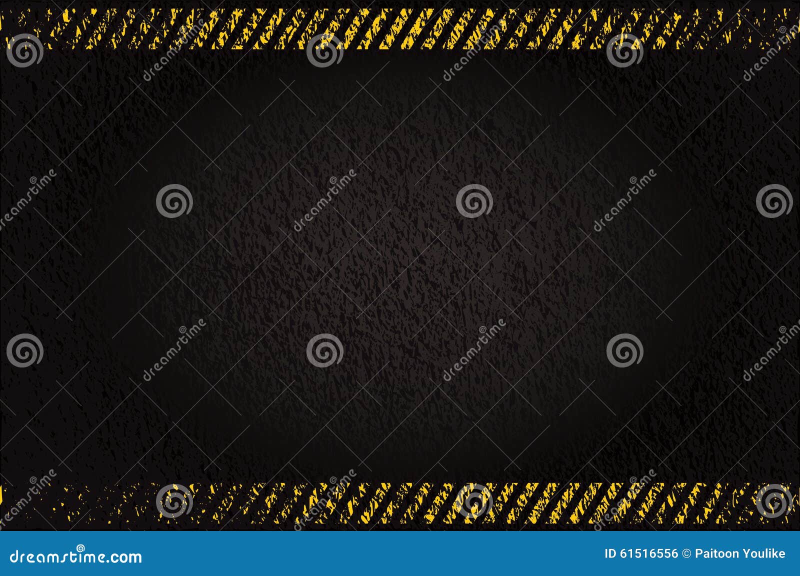 Grunge Background with Caution Stripes Stock Vector - Illustration of ...