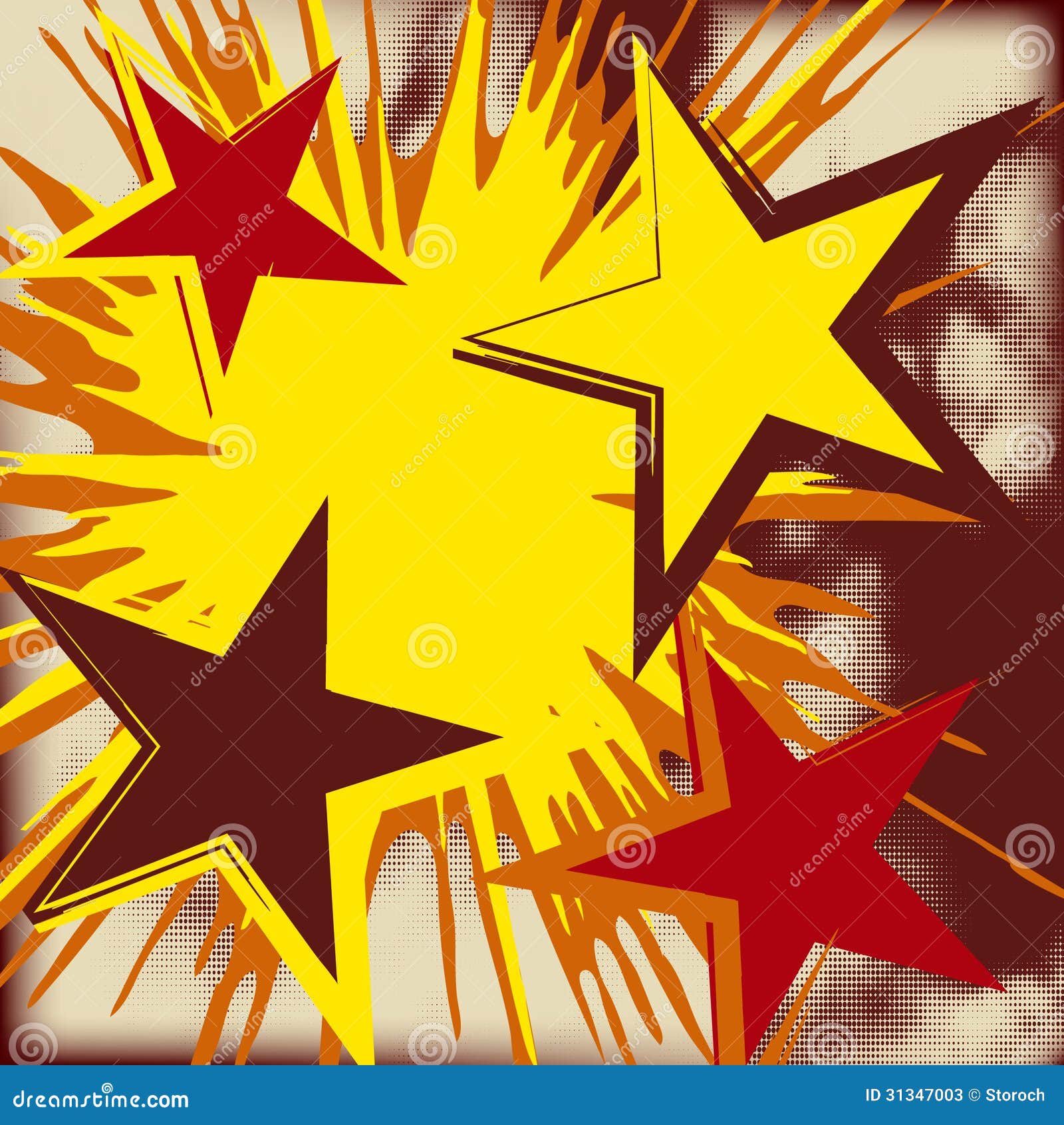 Grunge Background Of Explosion Star. Stock Vector - Illustration of ...