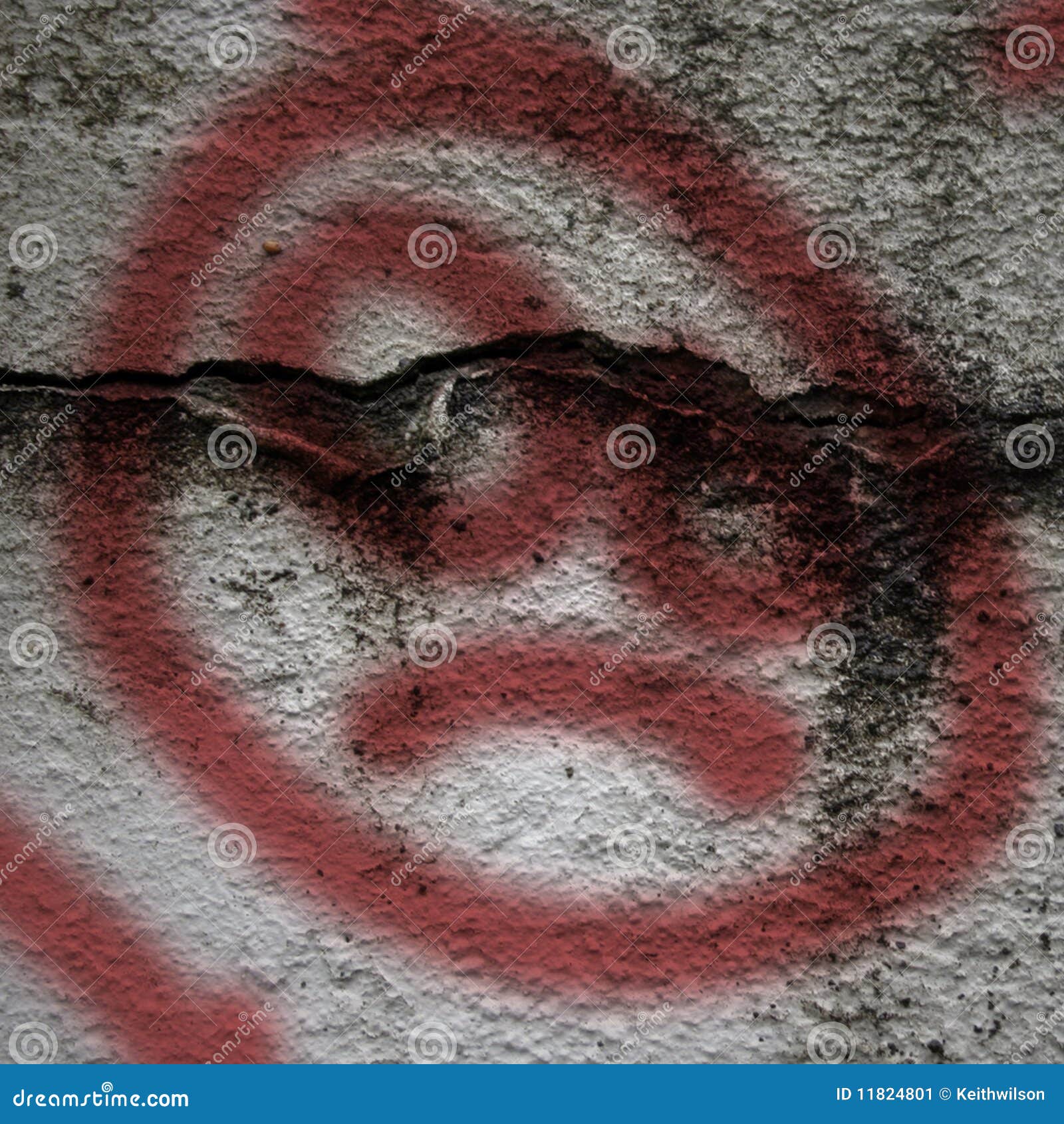 Grunge Background With Graffiti Painted Sad Face Stock Image - Image of ...