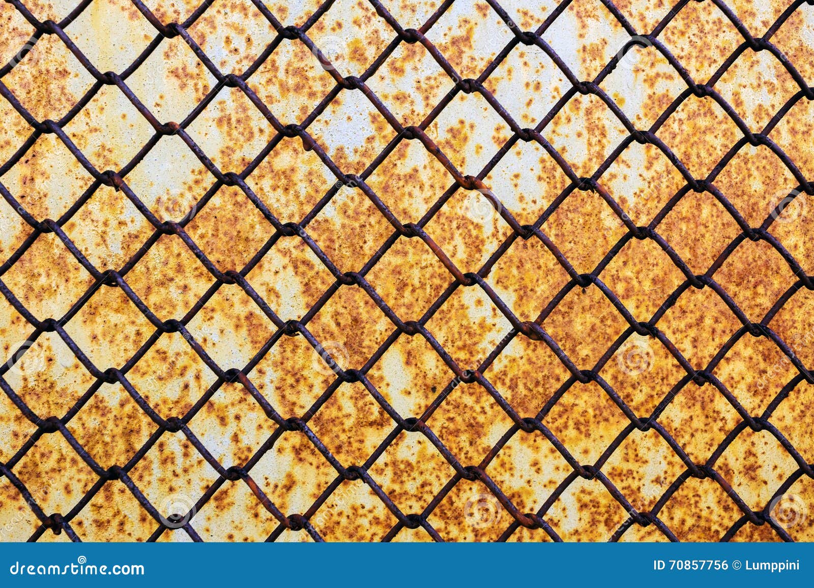 Grunge Background. Rusty Steel Grid on a Metal Background. Stock Photo ...