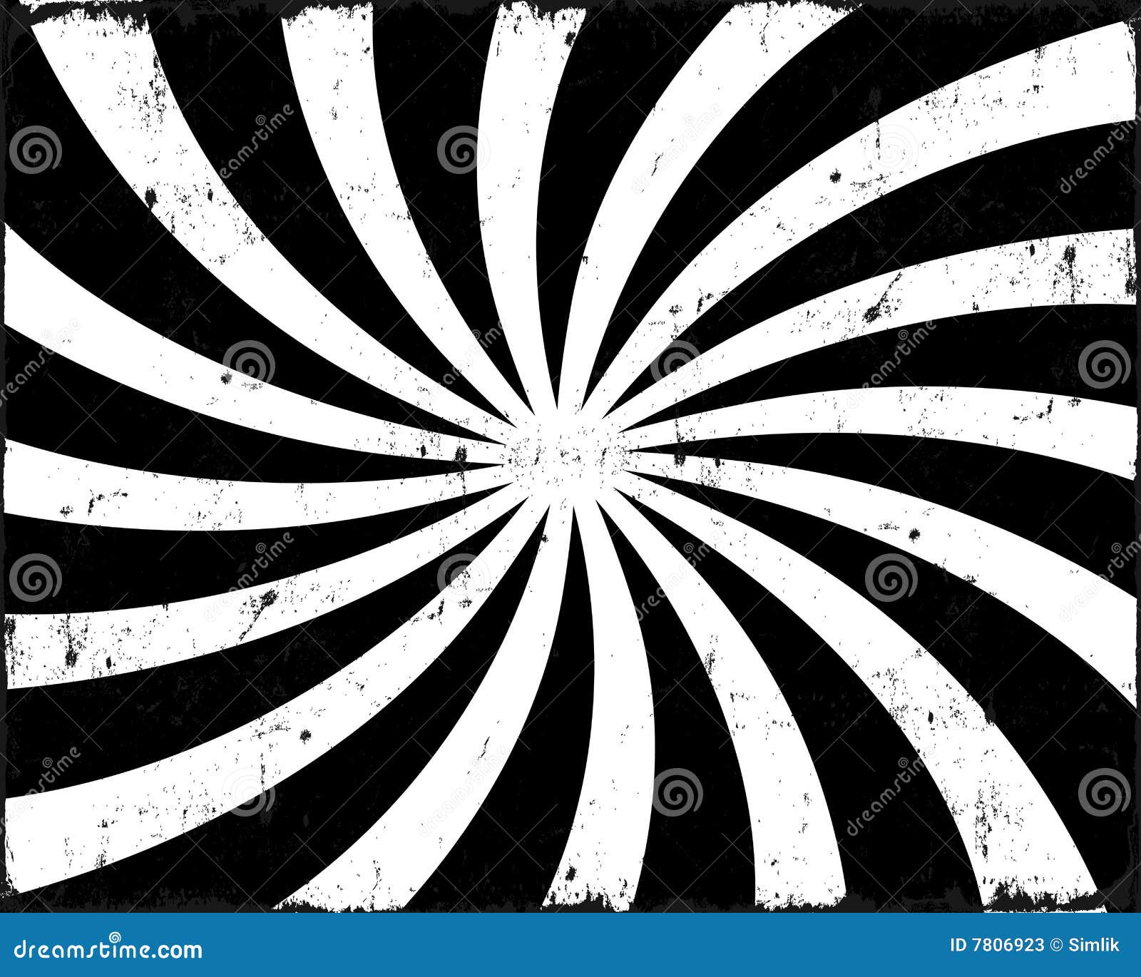 Grunge background spiral stock vector. Illustration of clip - 7806923