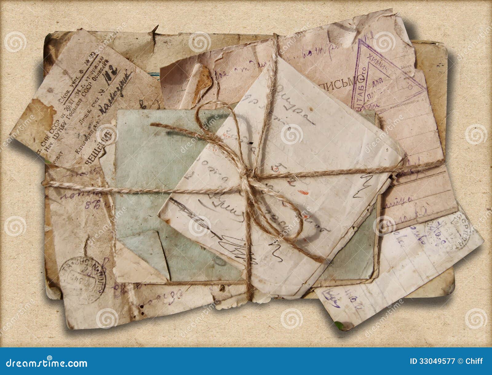 Old Letters Stock Image | CartoonDealer.com #25932205