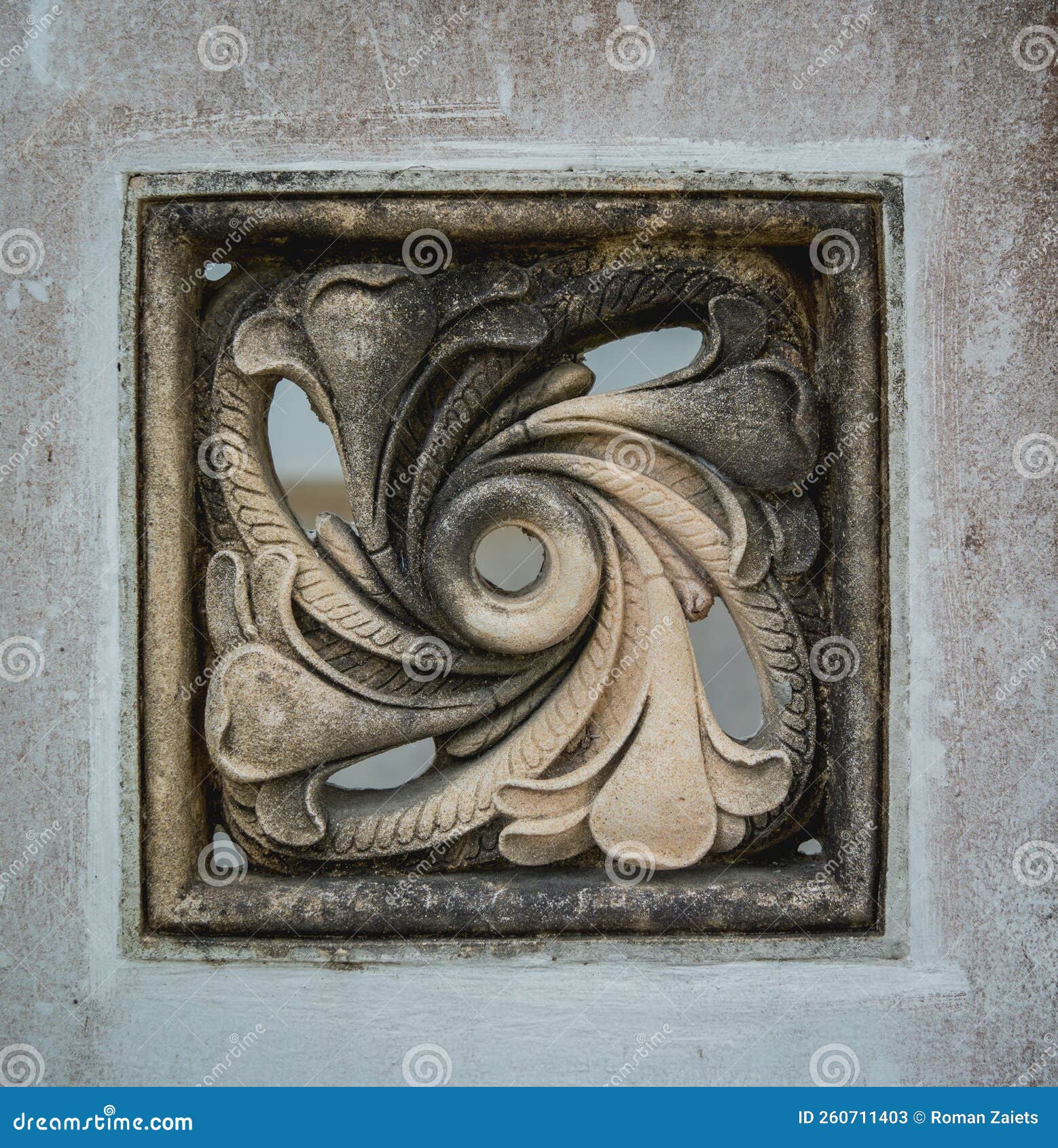 Bas Relief Ancient Sculptures Carved On The Walls Of Historical ...