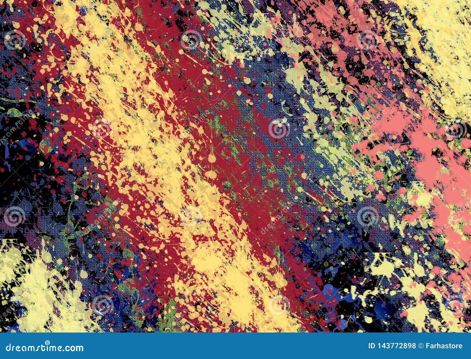 Grunge Background Texture, Abstract Splash Painted Wall. Stock ...