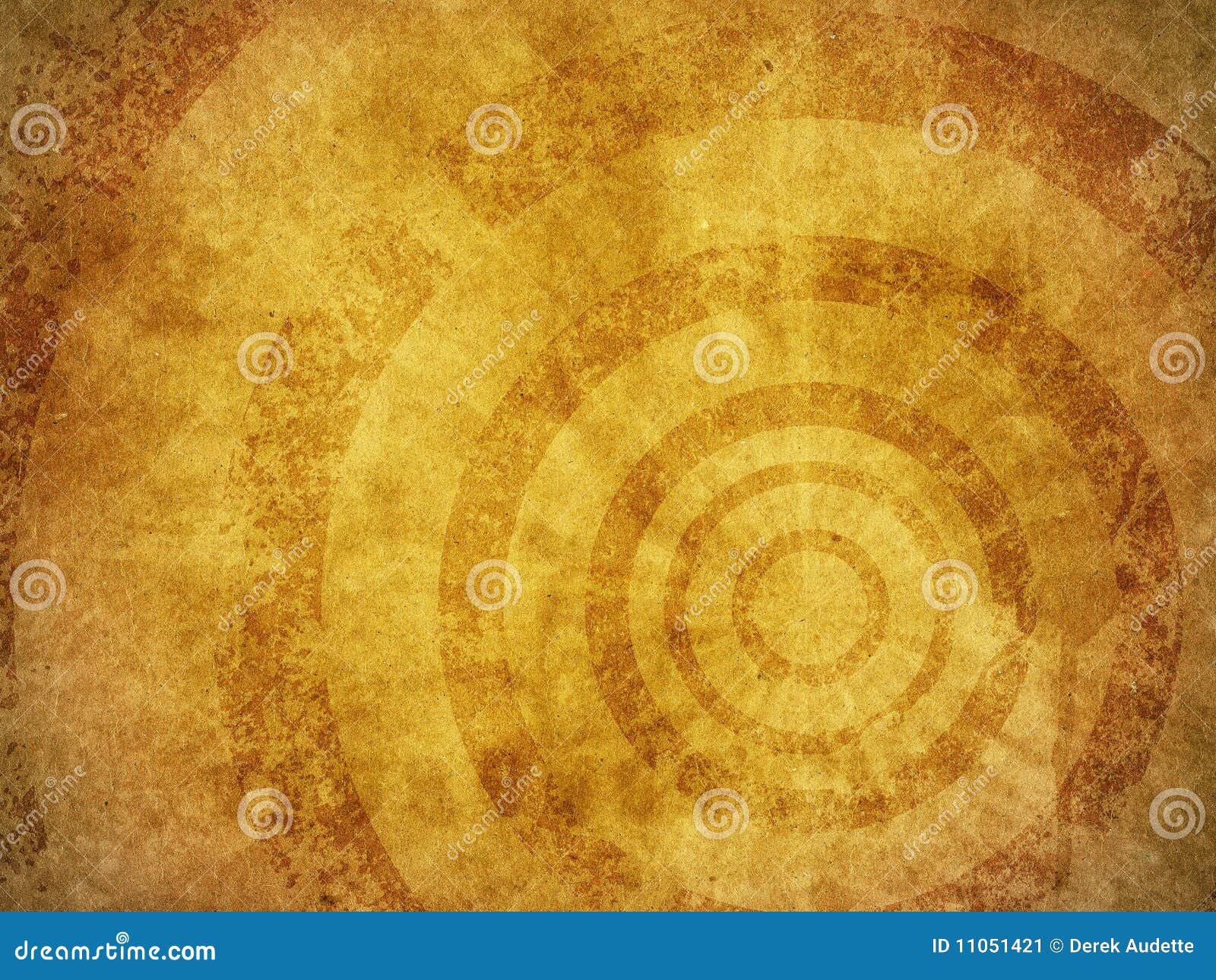 Grunge Background Texture with Concentric Circles Stock Illustration ...