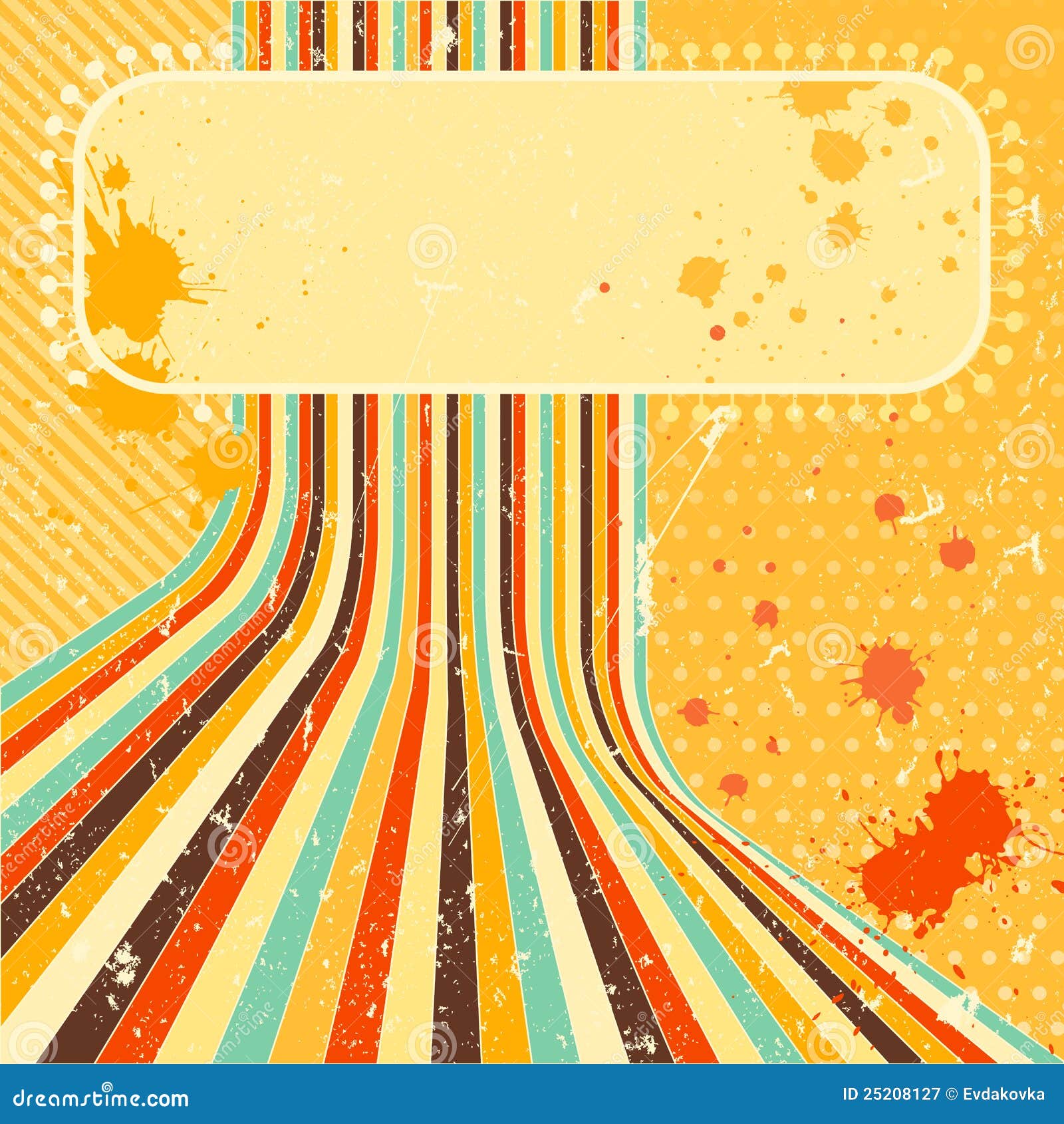 Grunge Background. a Vintage Poster. Stock Vector - Illustration of ...