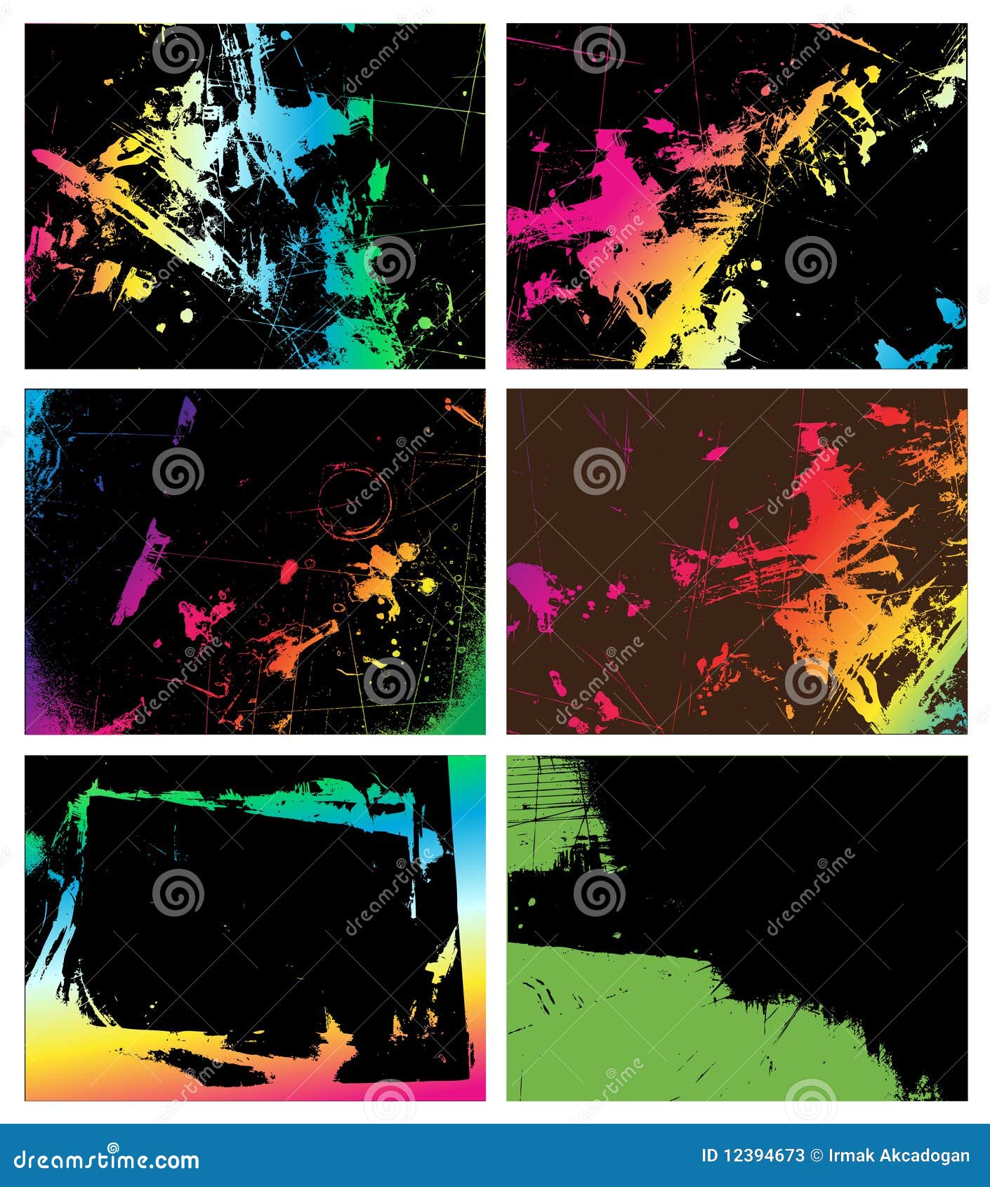 Grunge backgrounds stock illustration. Illustration of paint - 12394673