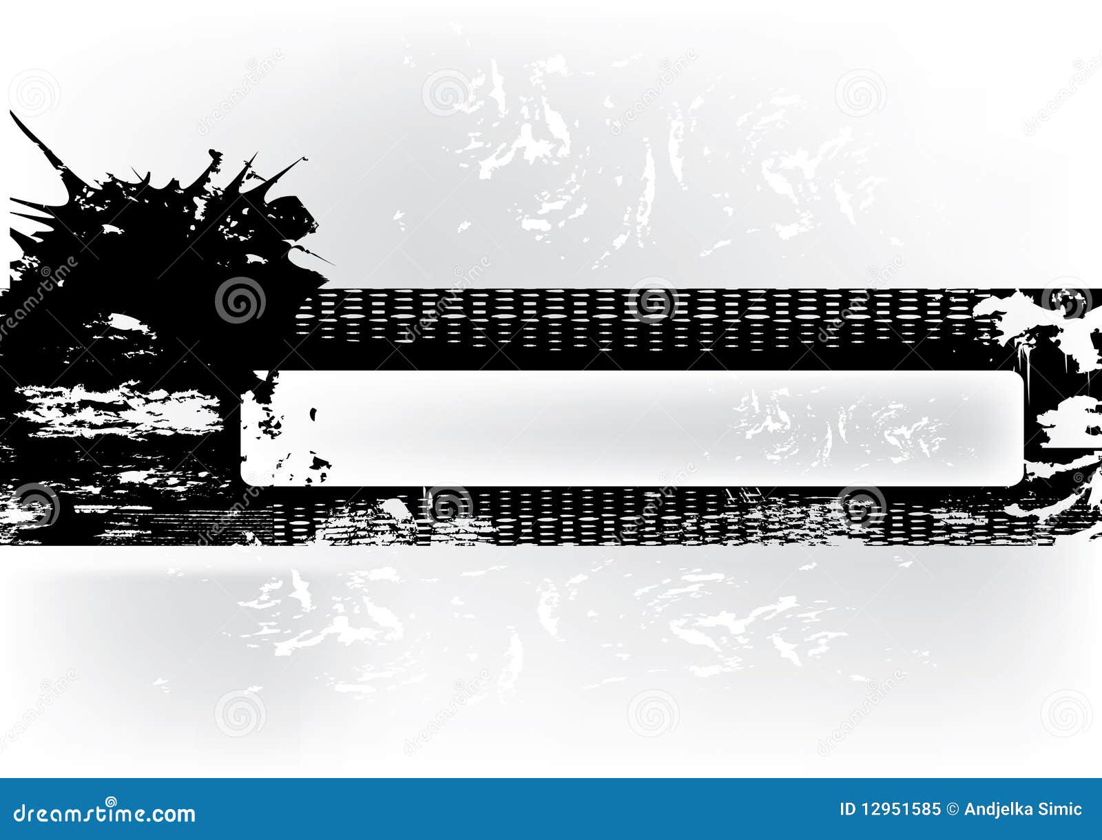 Grunge banner stock vector. Illustration of retro, shape - 12951585