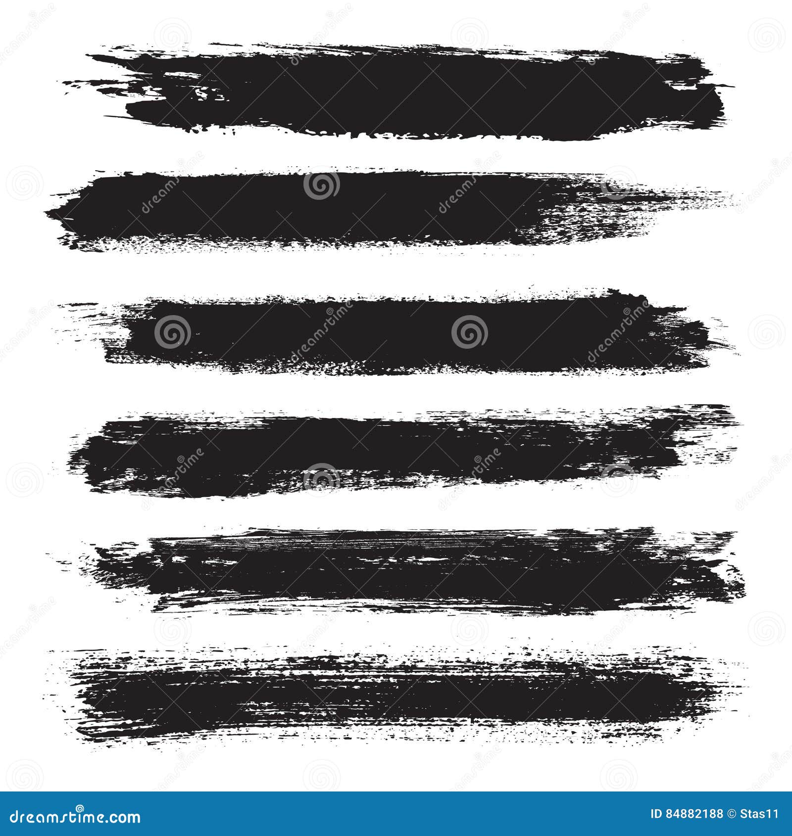 Grunge Banner Set. Black Grunge Banners Stock Vector - Illustration of ...