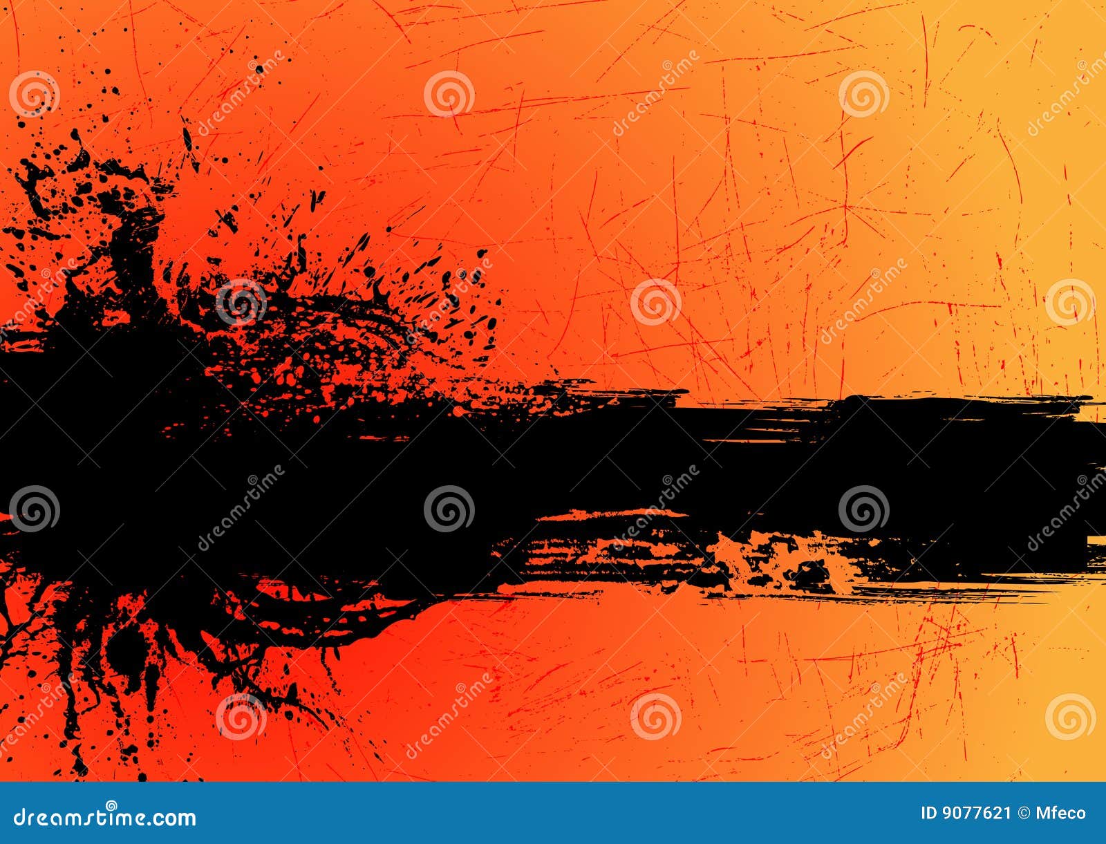 Grunge banner vector stock vector. Illustration of creative - 9077621