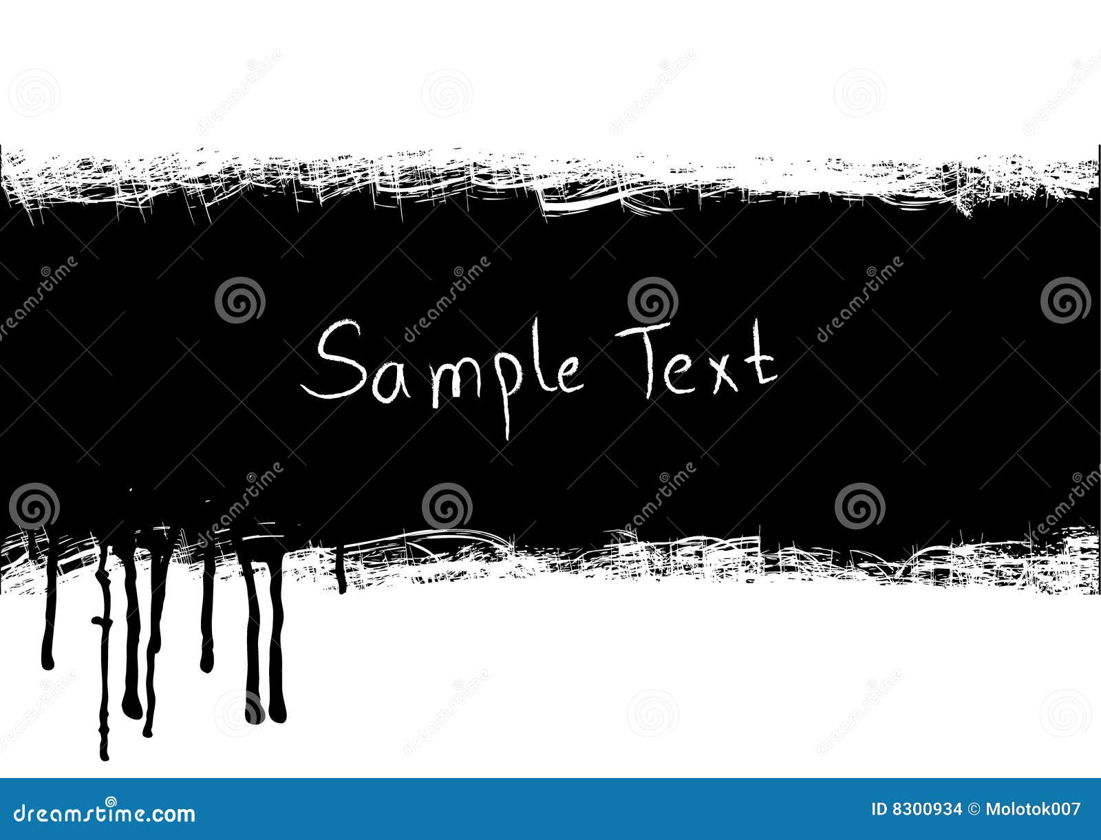 Grunge Banner. Vector Illustration Stock Vector - Illustration of retro ...