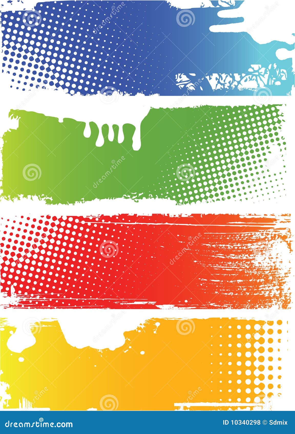 Grunge banners stock illustration. Illustration of club - 10340298