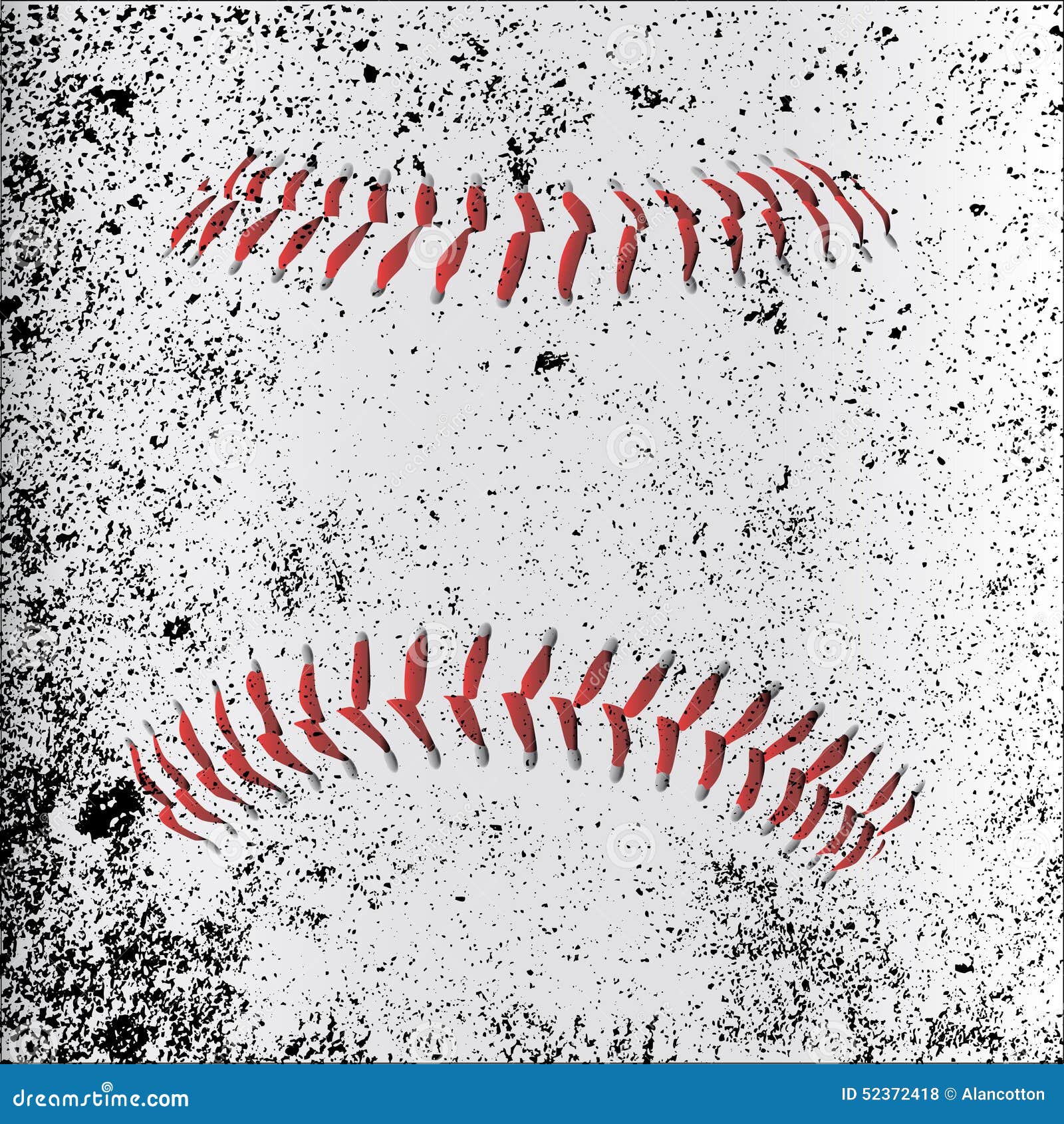 Baseball Stitches Vector Set. Baseball Red Lace Isolated On Transparent ...