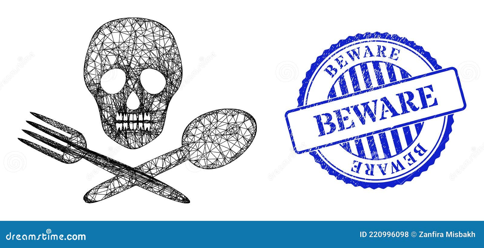 Beware Toxic Material Symbol Sign, Vector Illustration, Isolated On ...