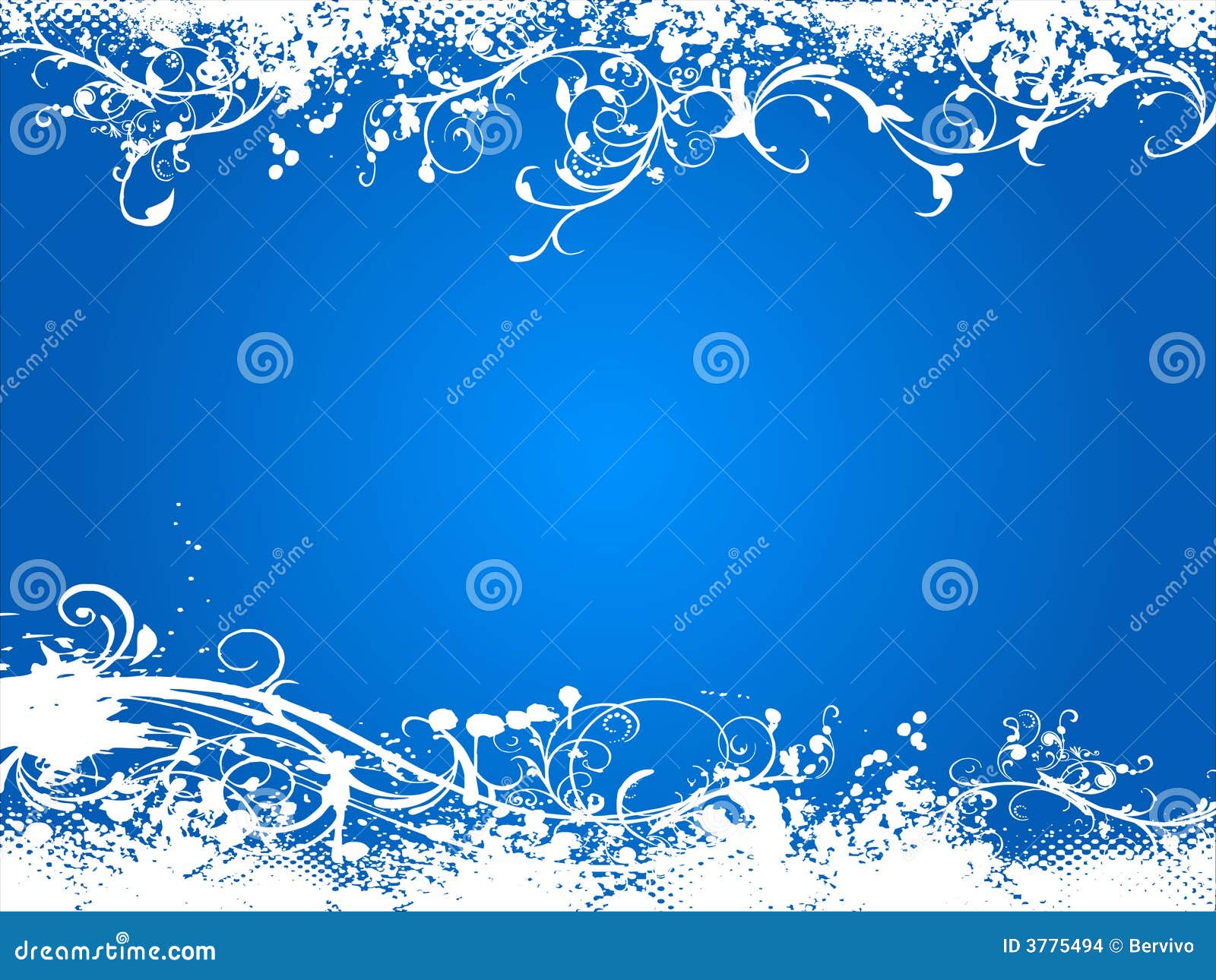 Grunge Blue Abstract Vector Background Stock Illustration ...