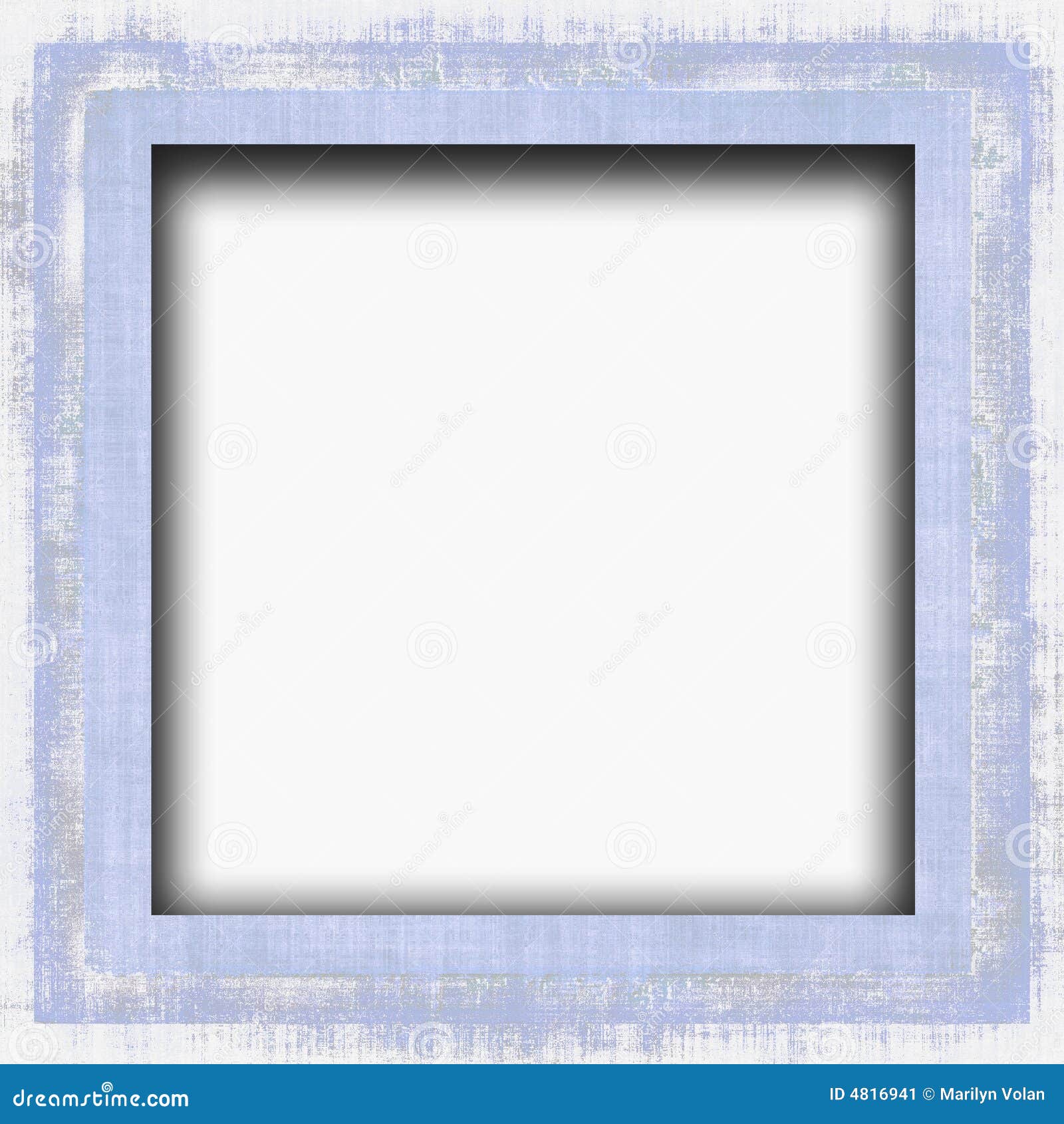Grunge Blue Border Frame stock illustration. Illustration of ancient ...