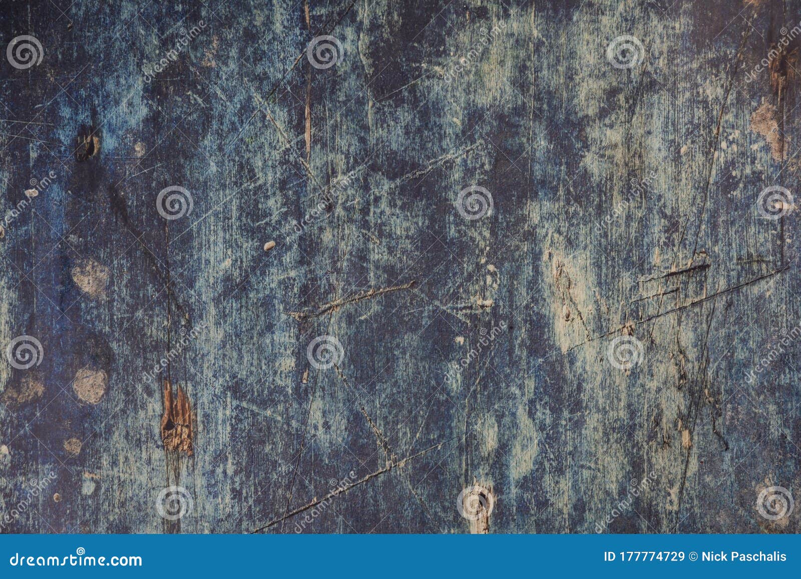 Grunge Blue Iron Texture Background Stock Image - Image of design ...