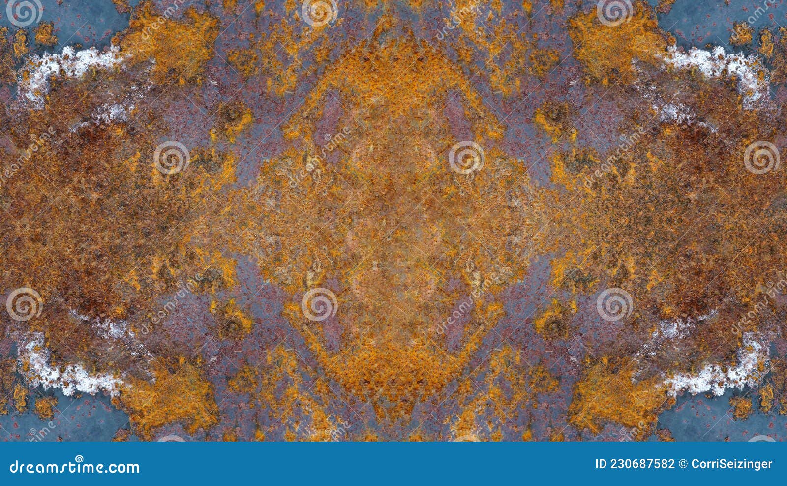 Grunge Blue Orange Rustic Abstract Weathered Rusty Stone Metal Steel ...