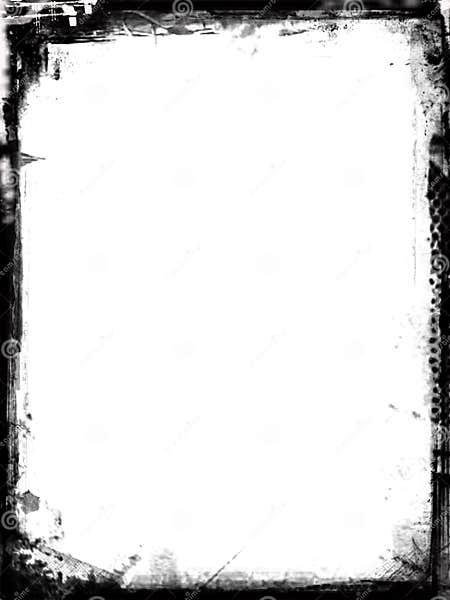 Grunge border stock illustration. Illustration of canvas - 122990