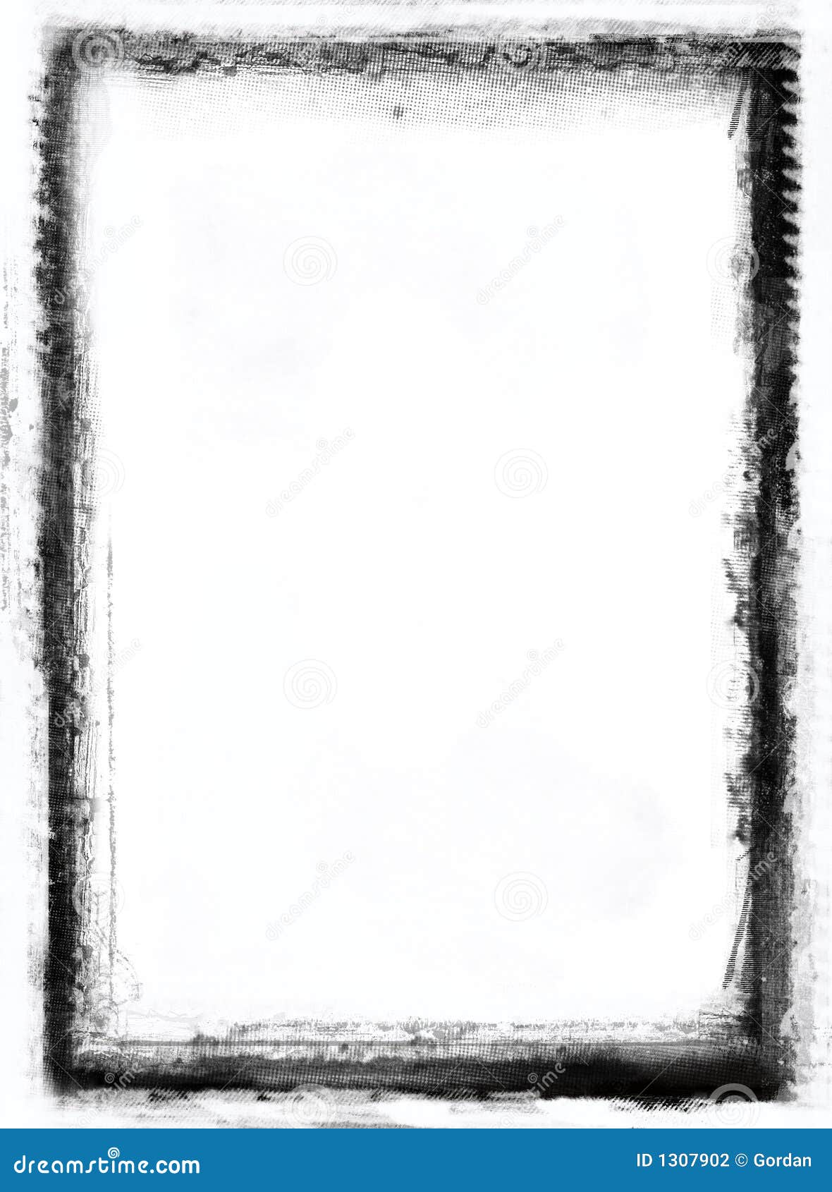 Grunge border stock illustration. Illustration of retro - 1307902