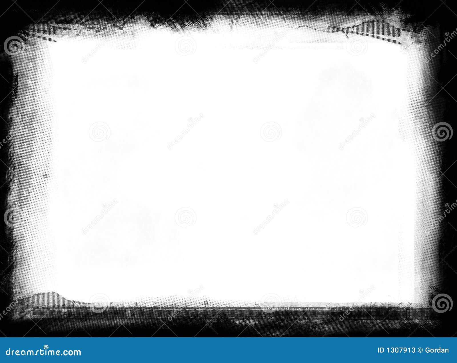 Grunge border stock illustration. Illustration of border - 1307913