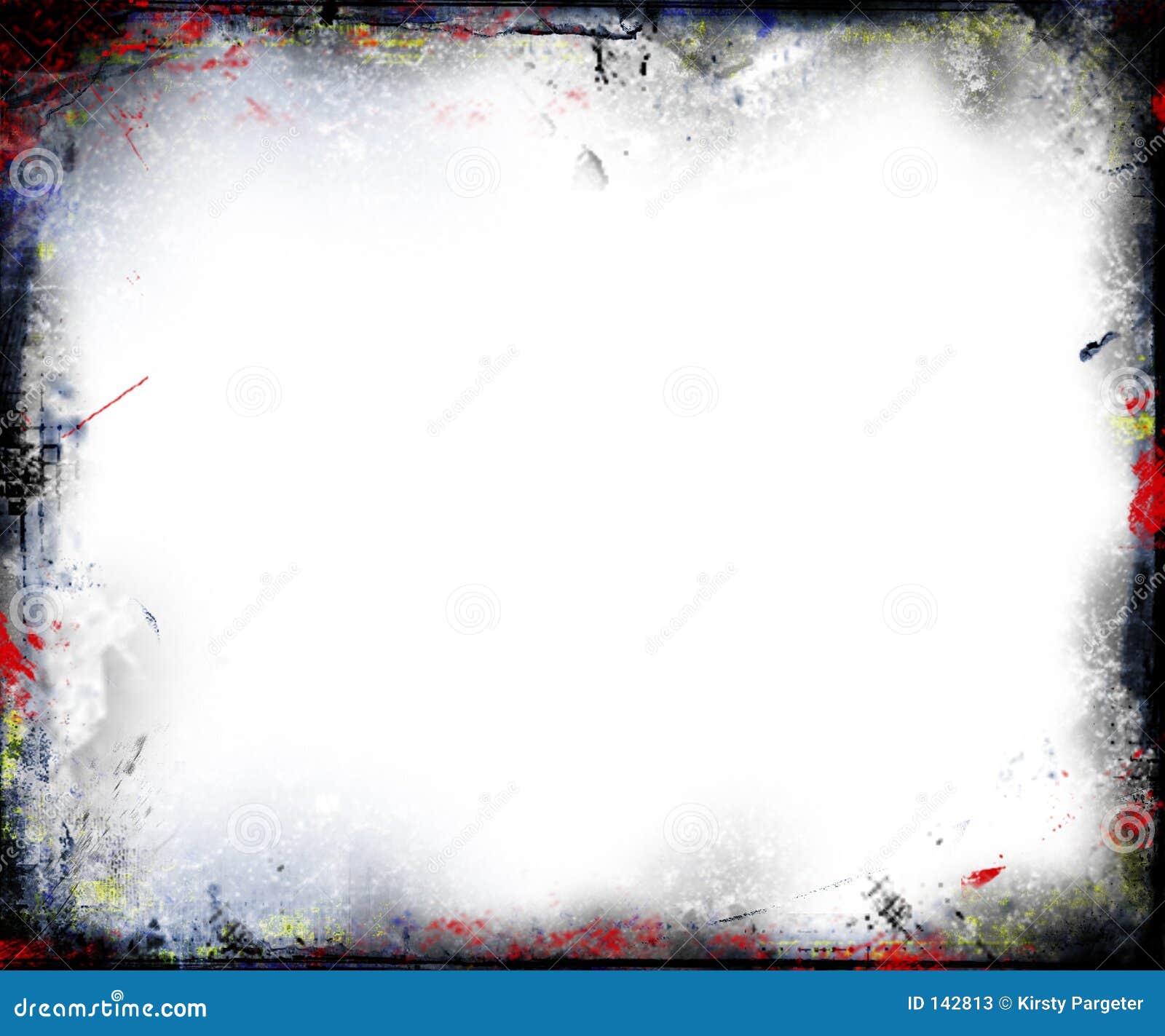 Grunge border stock illustration. Illustration of paper - 142813