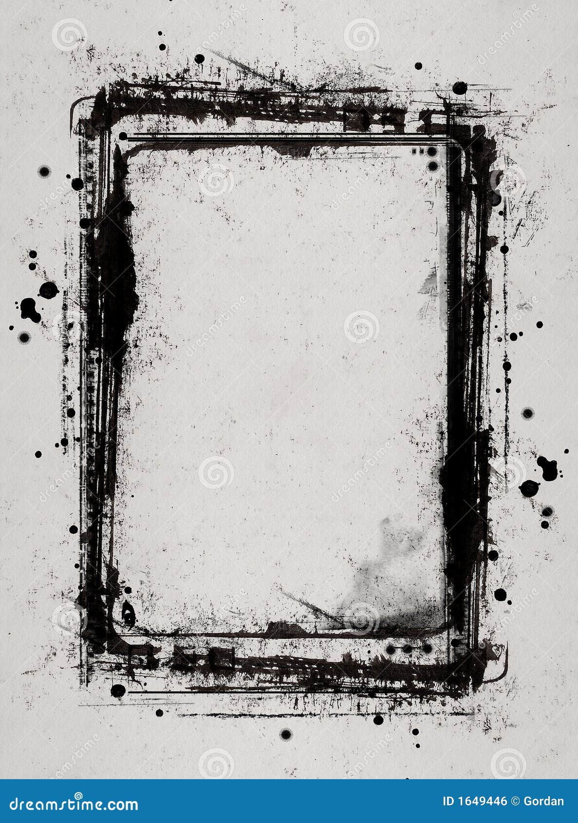 Grunge border stock illustration. Illustration of mask - 1649446