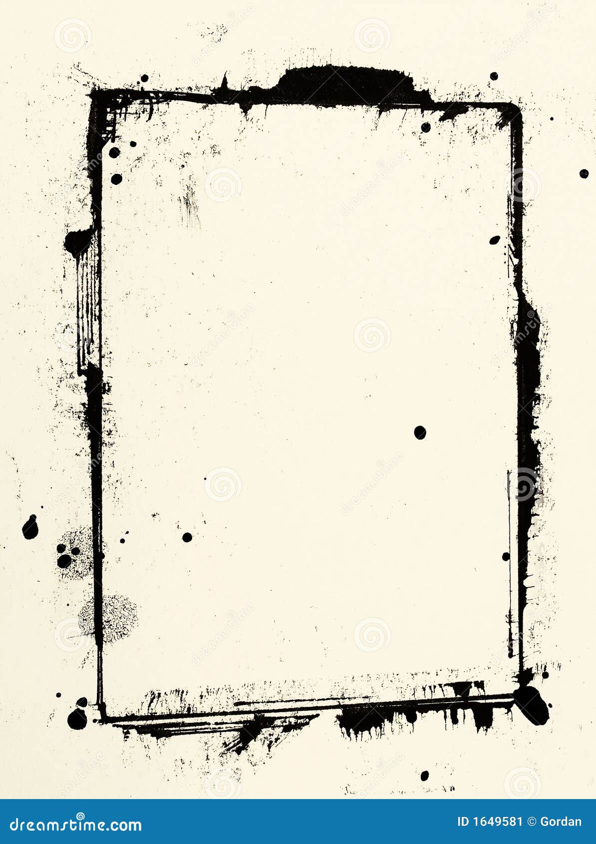 Grunge border stock illustration. Illustration of border - 1649581