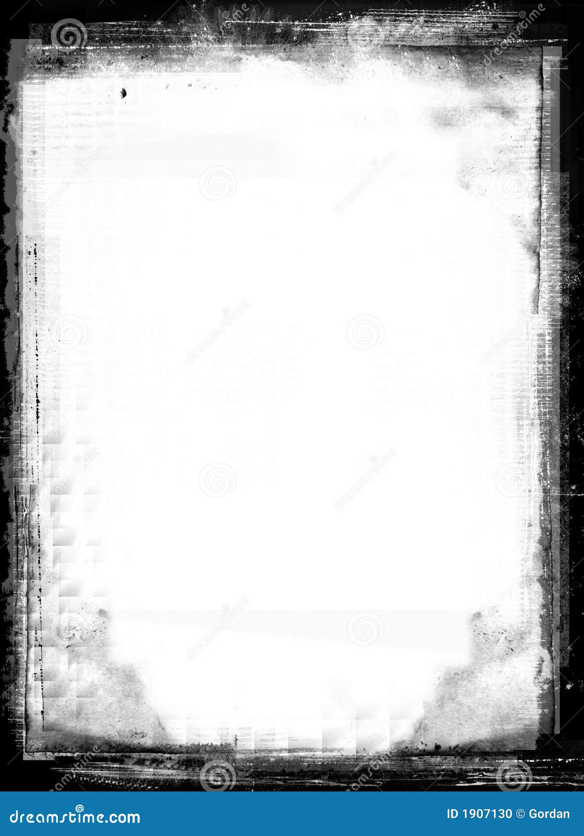 Grunge border stock illustration. Illustration of digital - 1907130