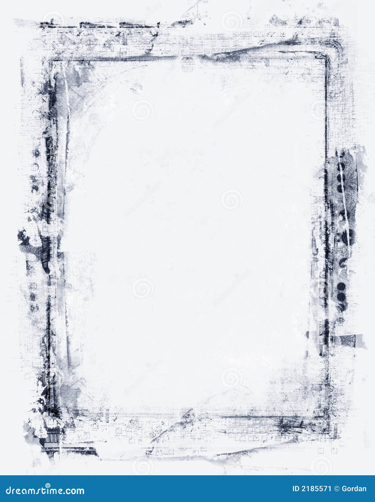 Grunge border stock illustration. Illustration of overlay - 2185571