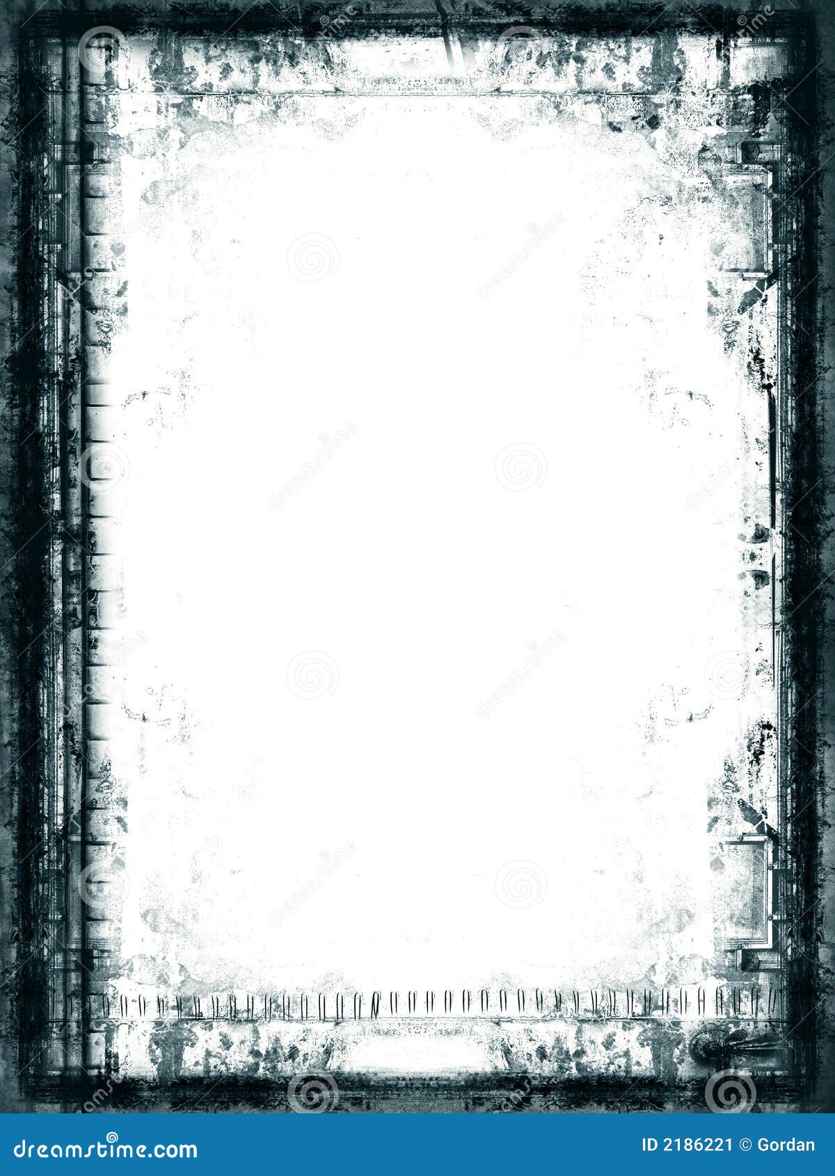 Grunge border stock illustration. Illustration of collage - 2186221