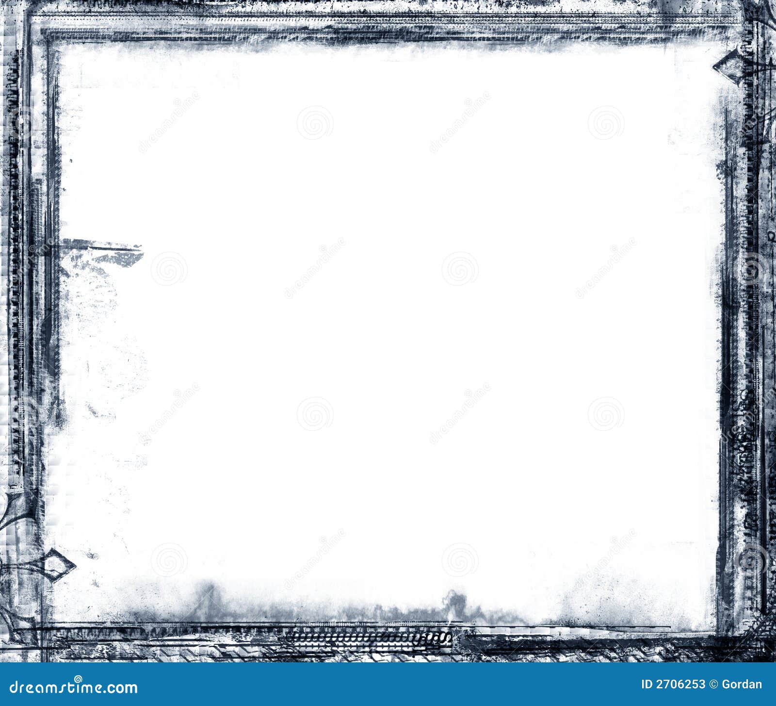 Grunge border stock illustration. Illustration of layer - 2706253