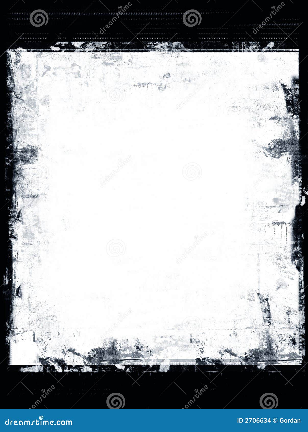 Grunge border stock illustration. Illustration of decoration - 2706634