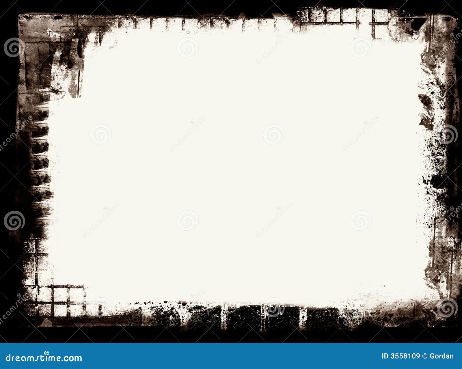 Grunge border stock illustration. Illustration of frames - 3558109