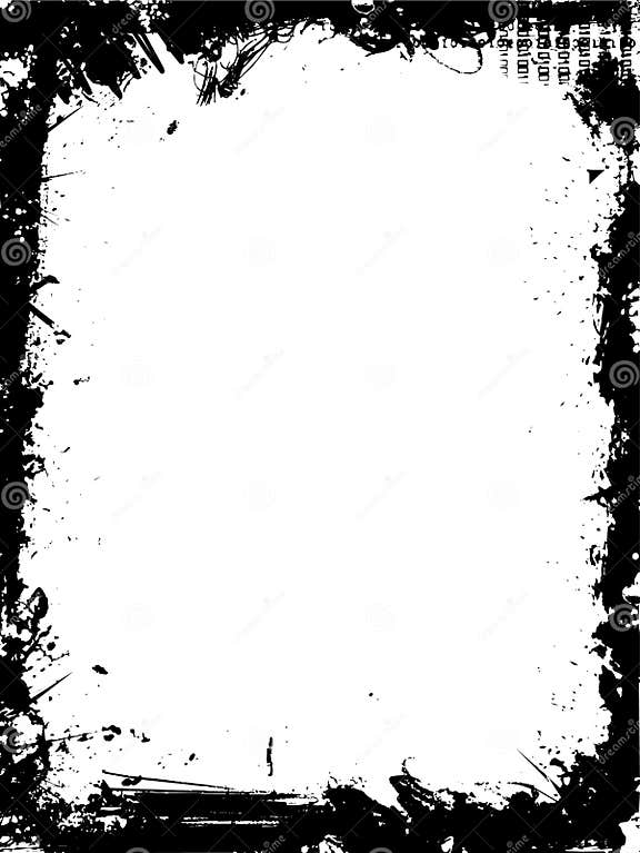 Grunge border stock vector. Illustration of grunge, texture - 434459