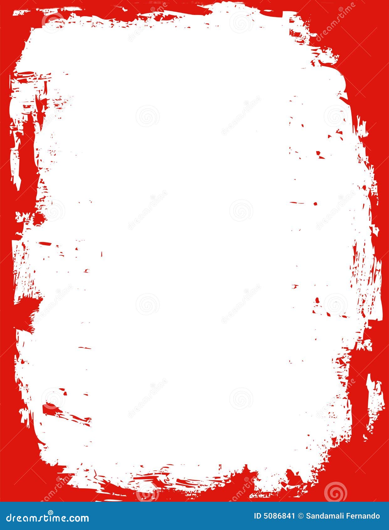 Red Grunge Border Png