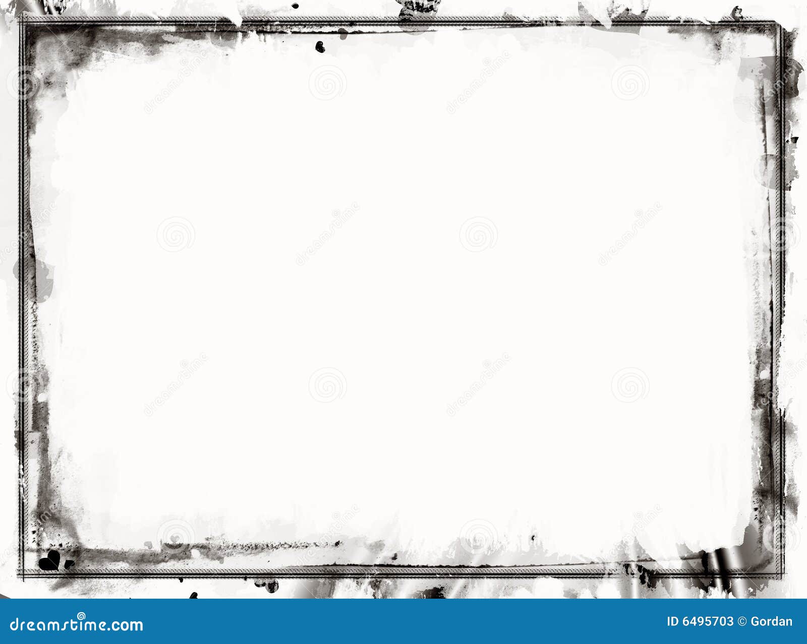 Grunge border stock illustration. Illustration of messy - 6495703