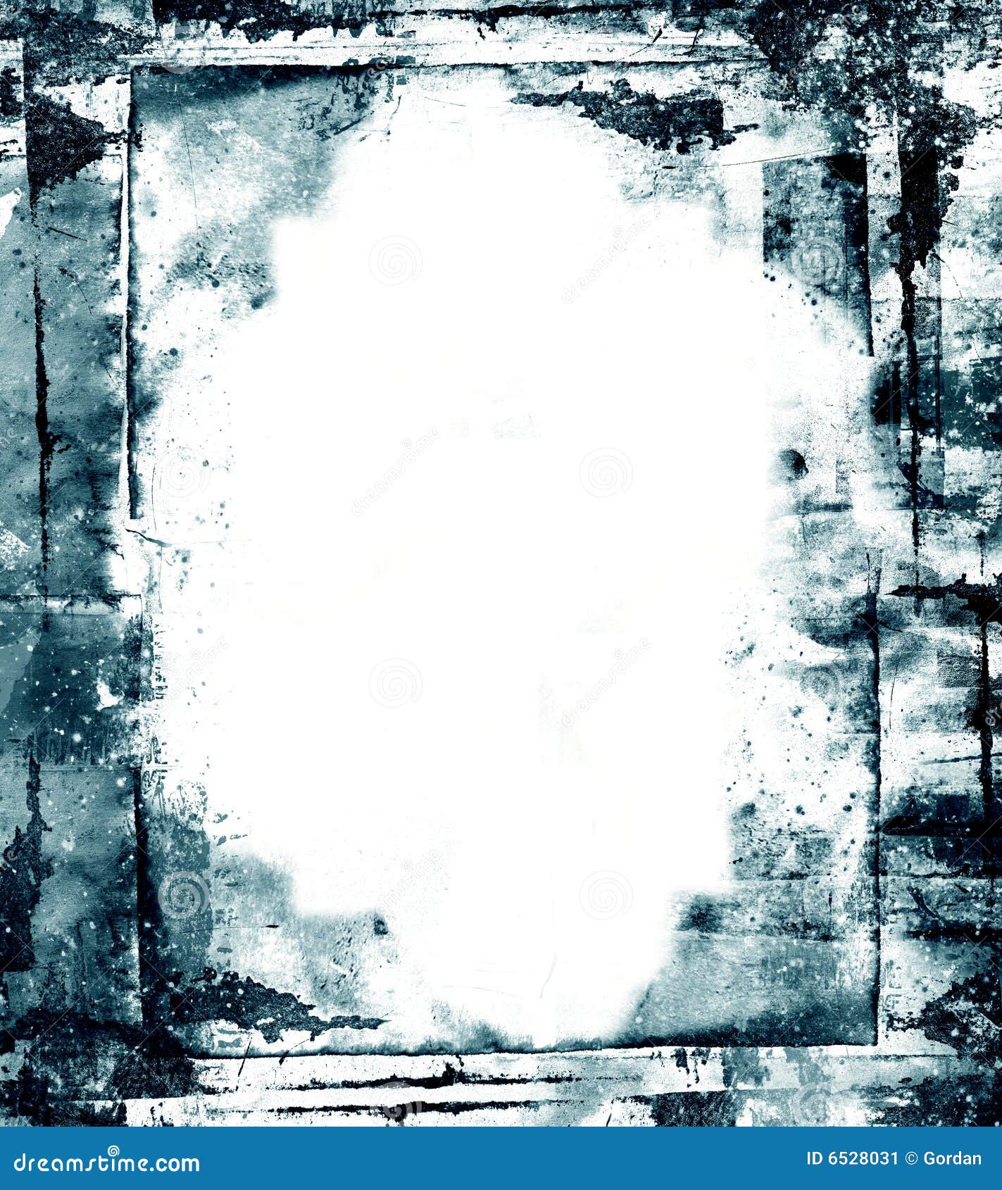 Grunge border stock illustration. Illustration of digital - 6528031