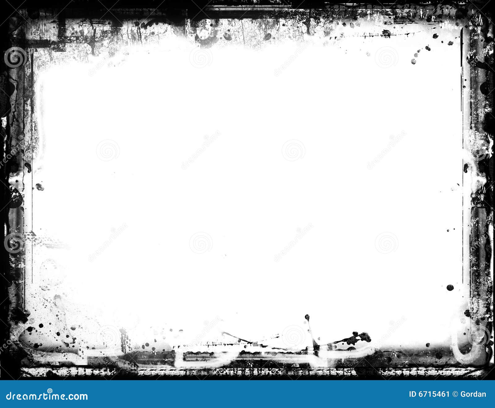 Grunge border stock illustration. Illustration of layer - 6715461
