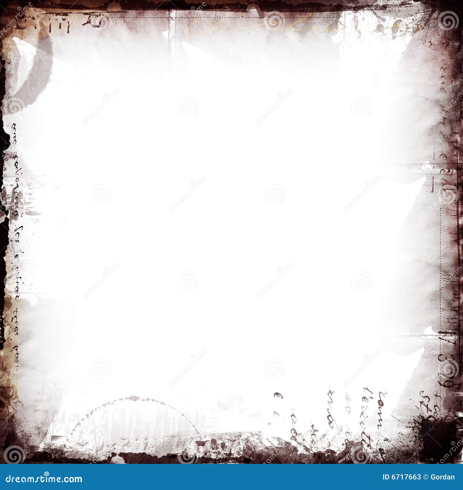 Grunge border stock illustration. Illustration of dirt - 6717663